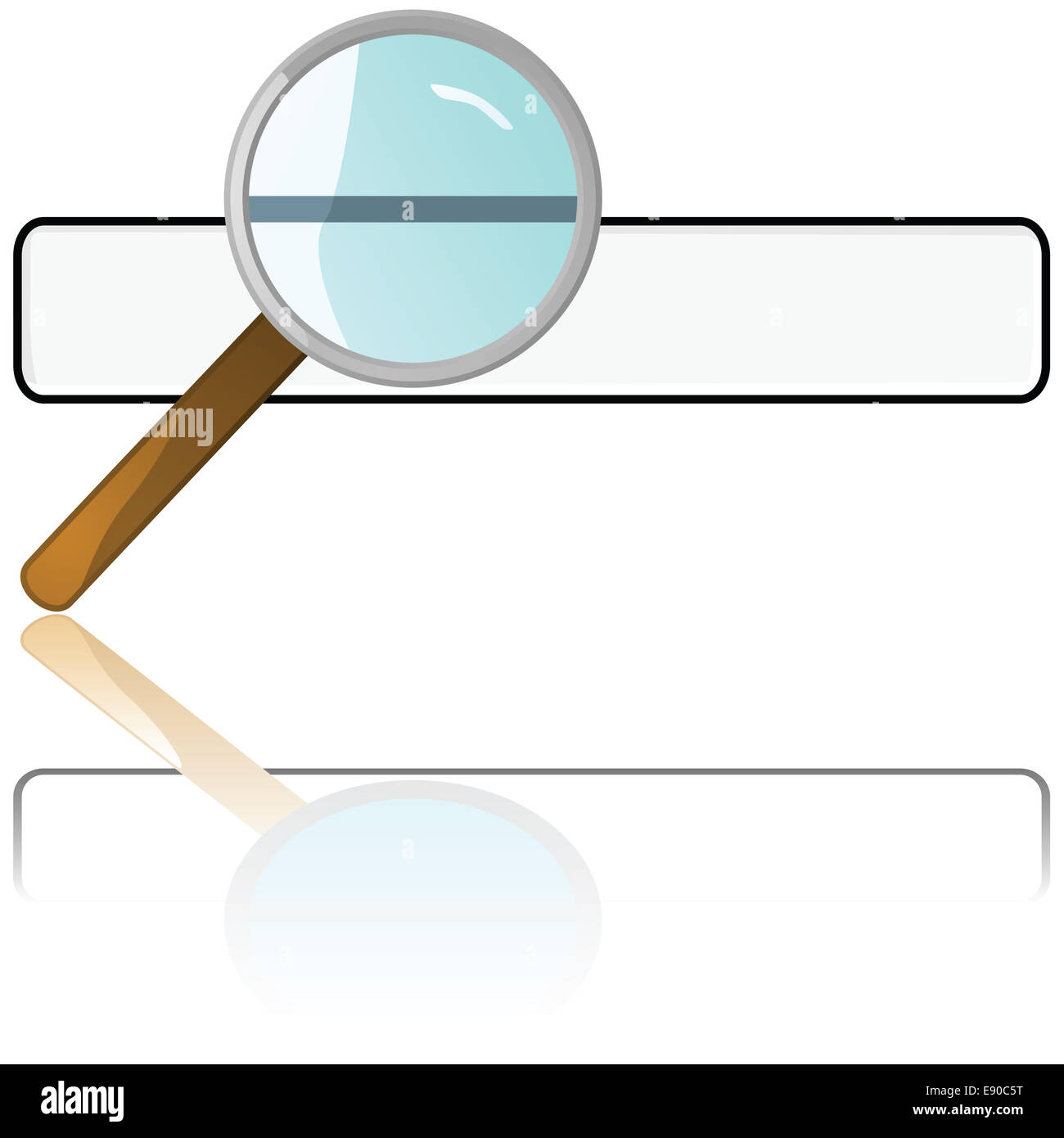 Searching symbol hi-res stock photography and images - Alamy