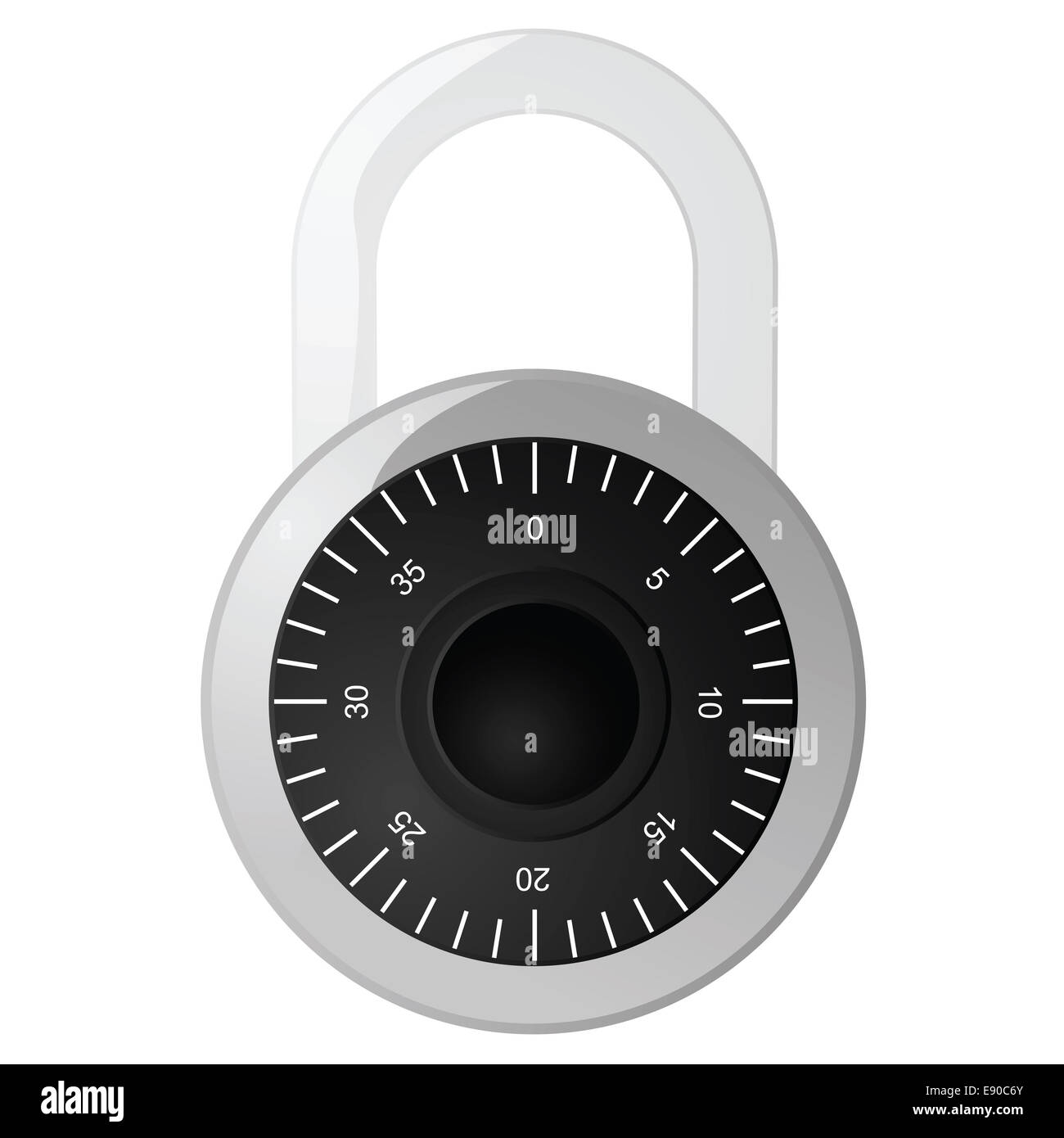 Circle lock hi-res stock photography and images - Alamy