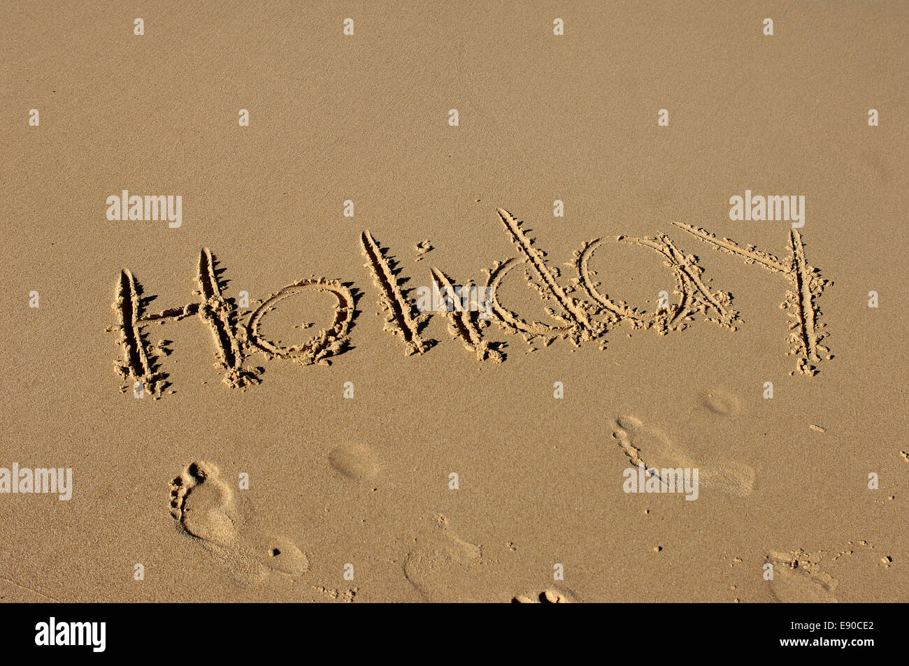 Written in the sand hi-res stock photography and images - Alamy
