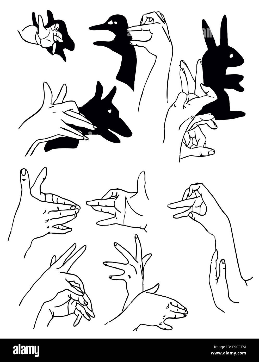 Hand made abstract beautiful Cut Out Stock Images & Pictures - Alamy