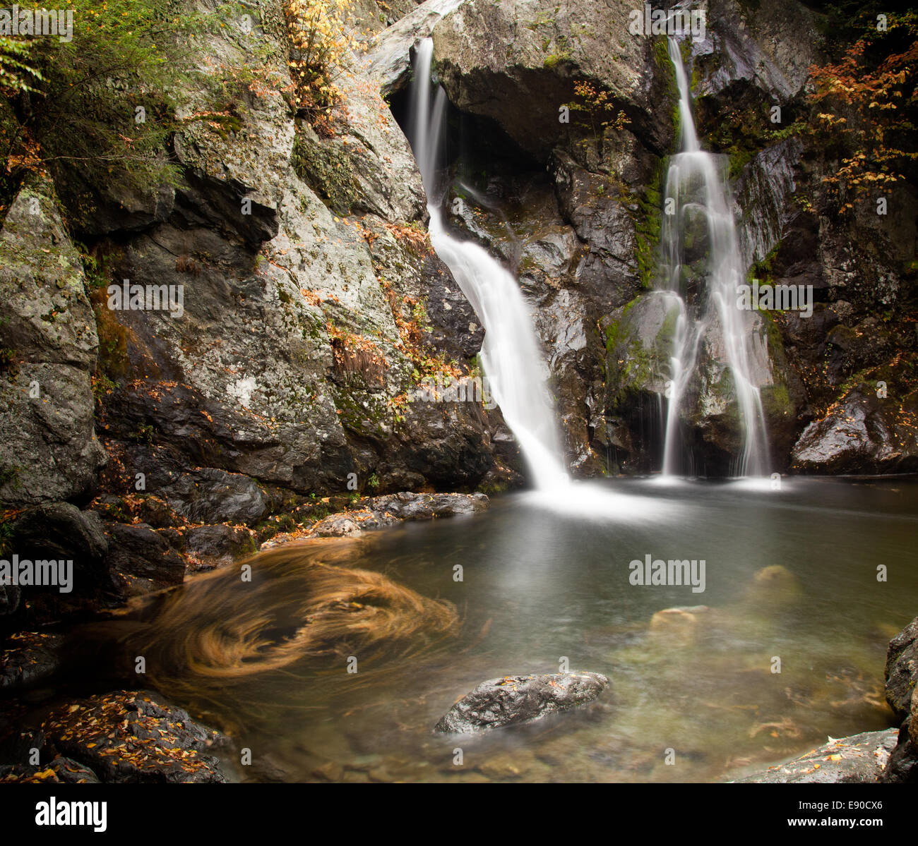 Bash Bish falls in Berkshires Stock Photo - Alamy