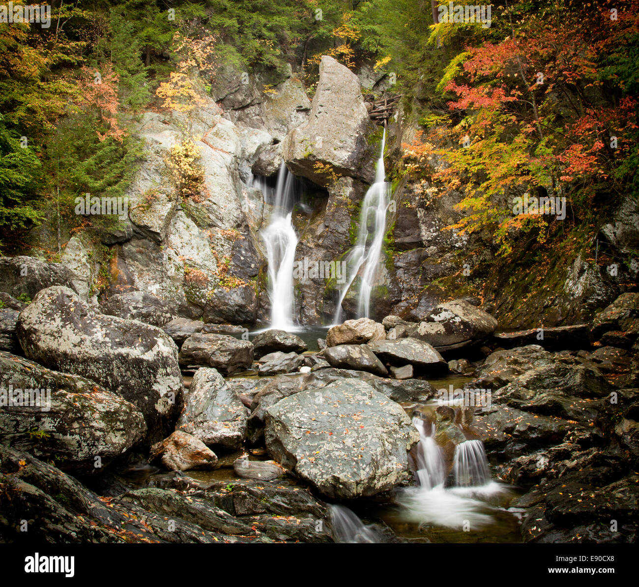 Bash Bish falls in Berkshires Stock Photo - Alamy