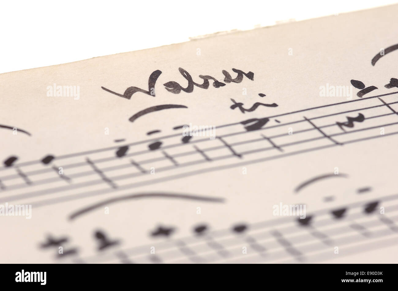 Noten alt hi-res stock photography and images - Alamy