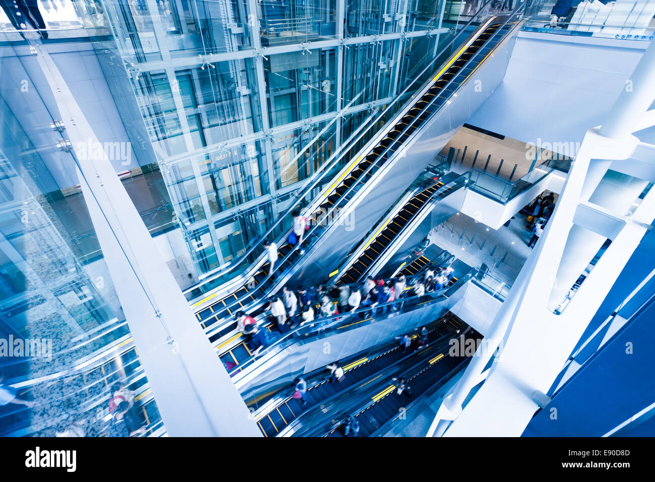 interior of modern building Stock Photo - Alamy