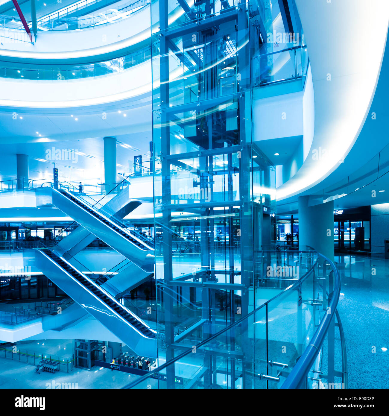 interior of modern building Stock Photo - Alamy