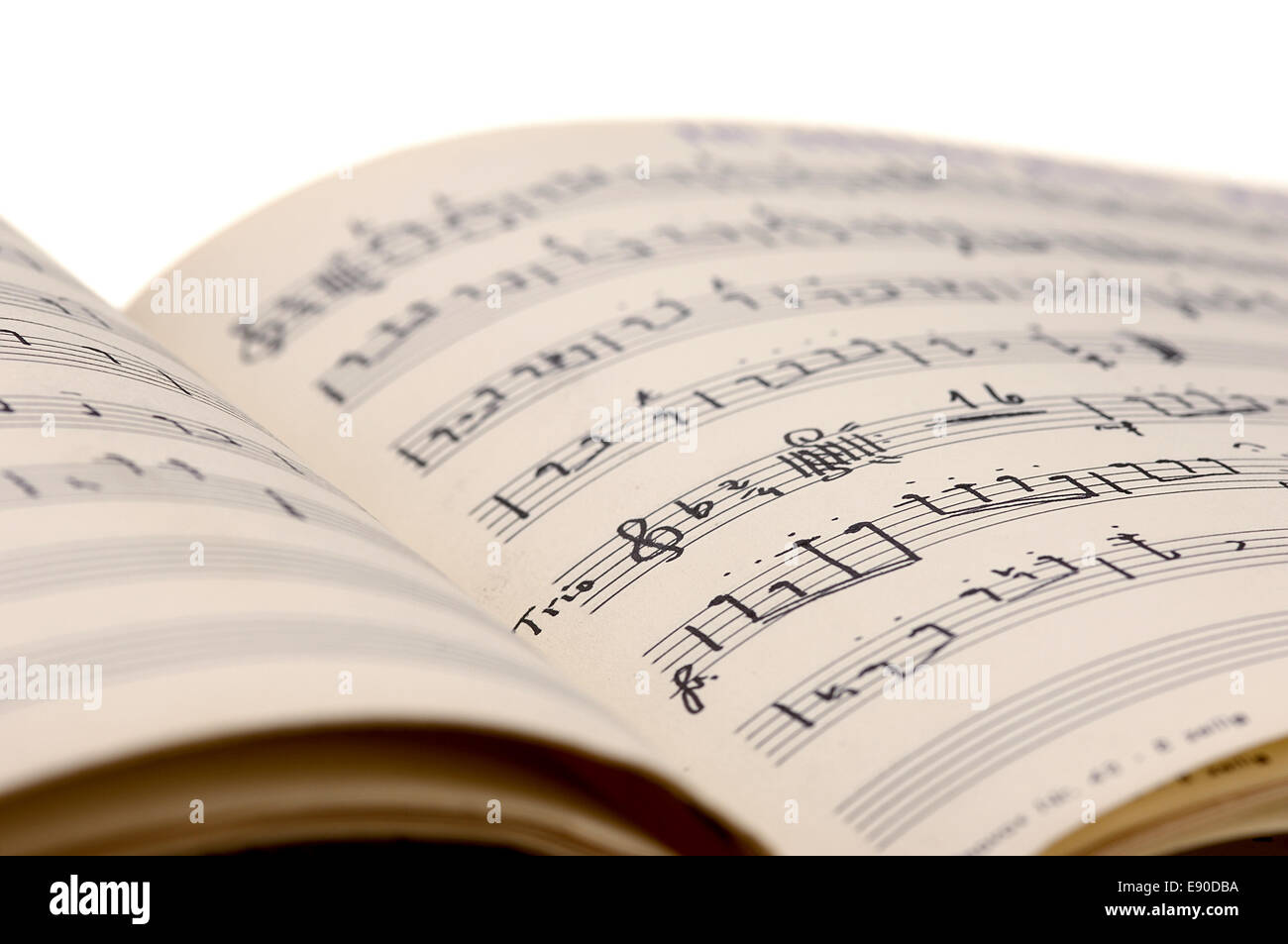 Alte notes hi-res stock photography and images - Alamy