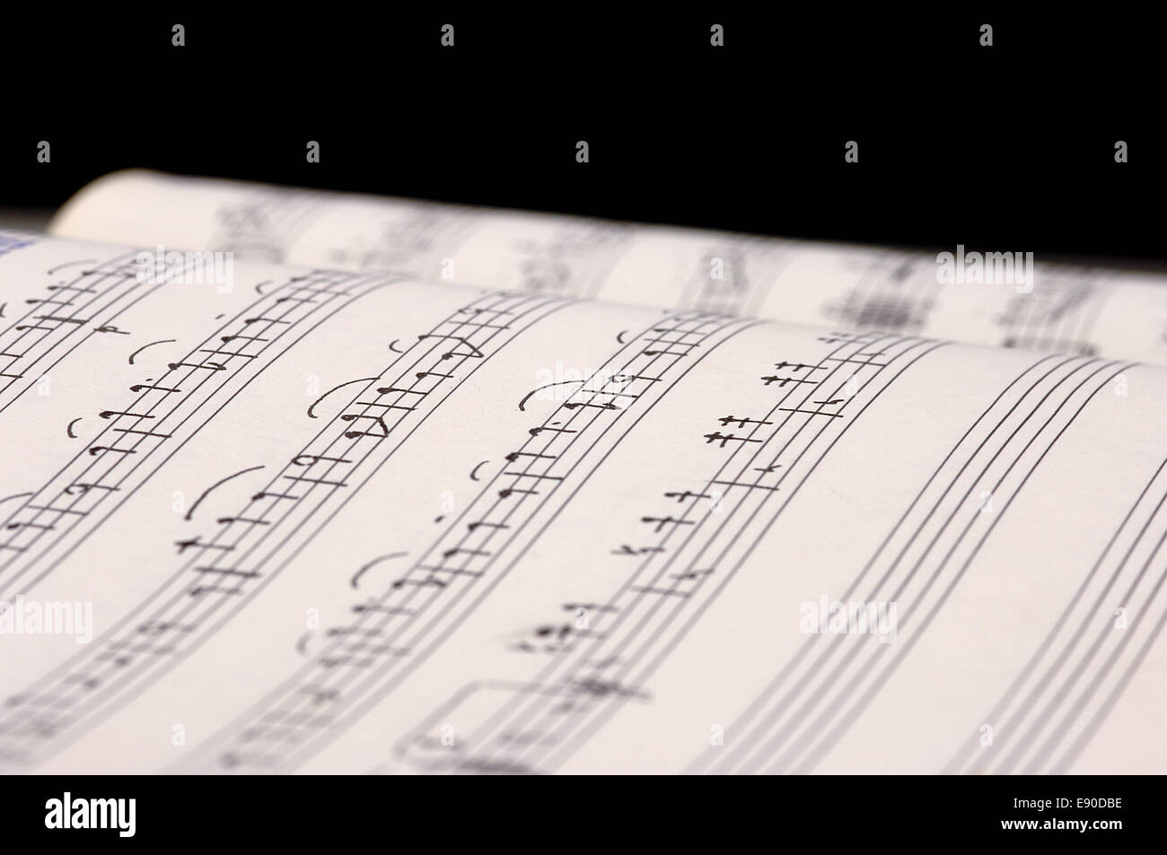 Alte notes hi-res stock photography and images - Alamy