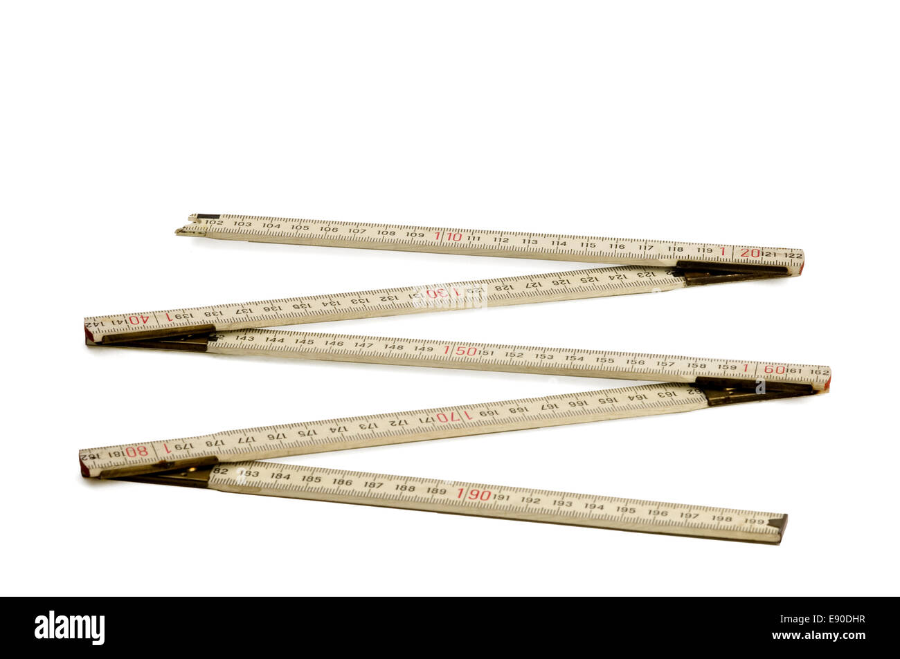 Broken ruler Cut Out Stock Images & Pictures - Alamy