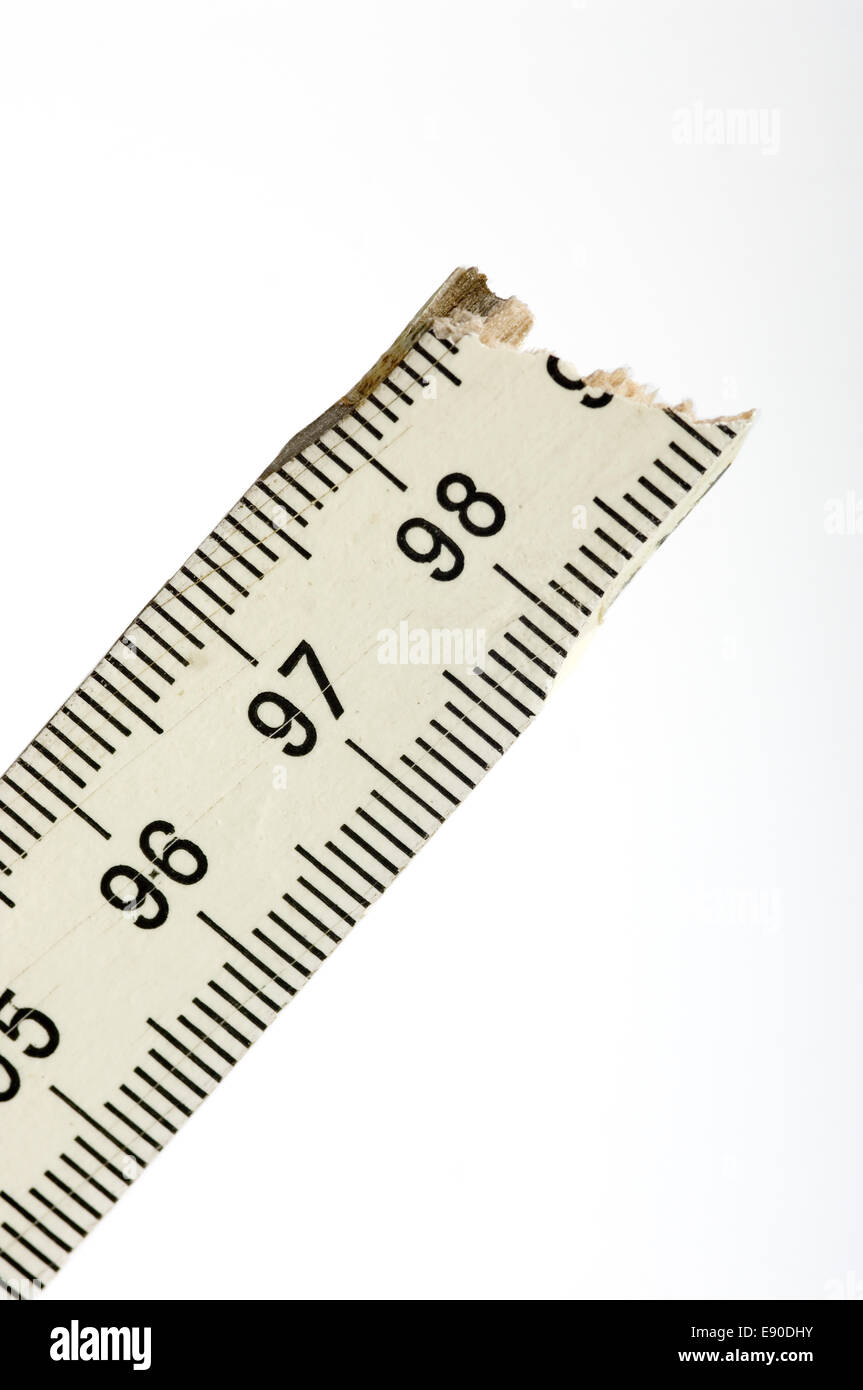 Broken ruler hi-res stock photography and images - Alamy