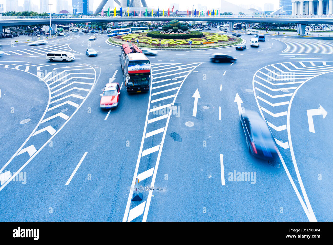 Day time traffic in shanghai hi-res stock photography and images - Alamy