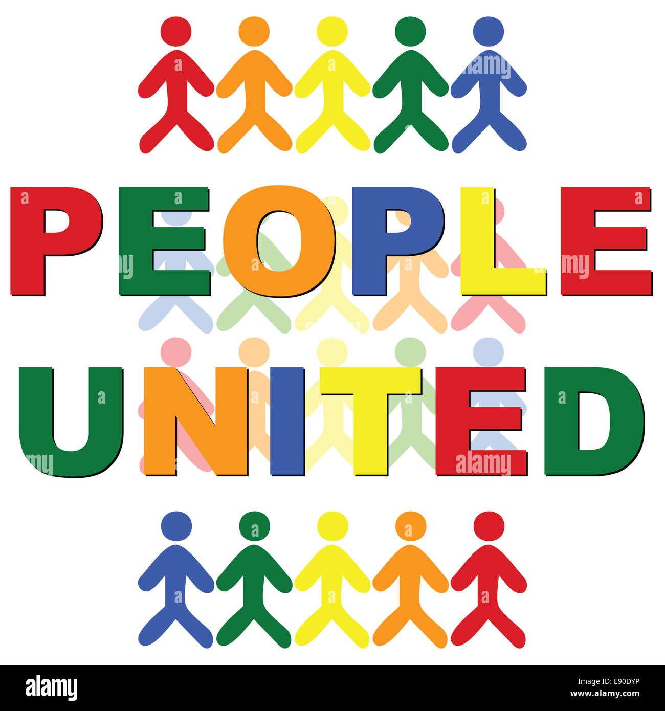 Diversity united Cut Out Stock Images & Pictures - Alamy