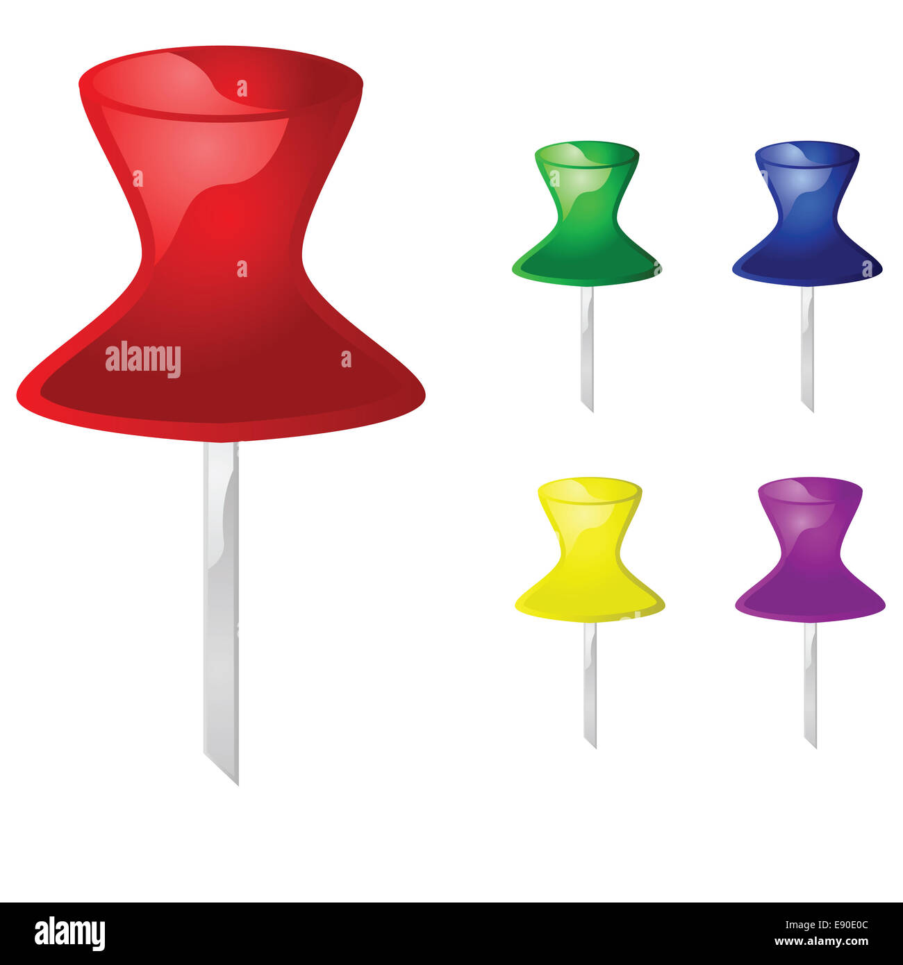 Plastic push pin hi-res stock photography and images - Alamy