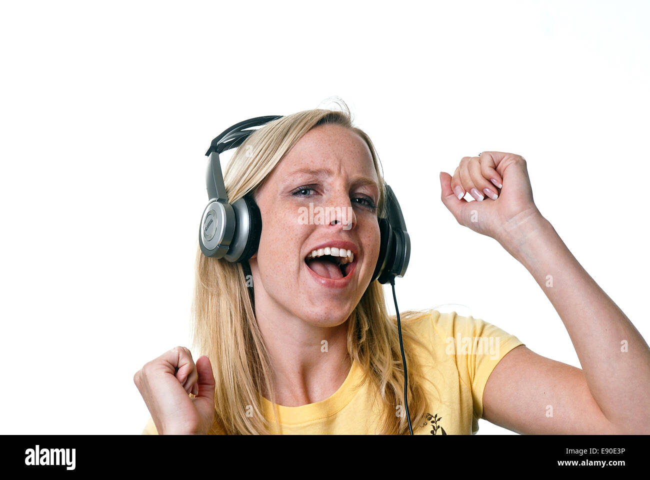 Listen to the Music Stock Photo - Alamy