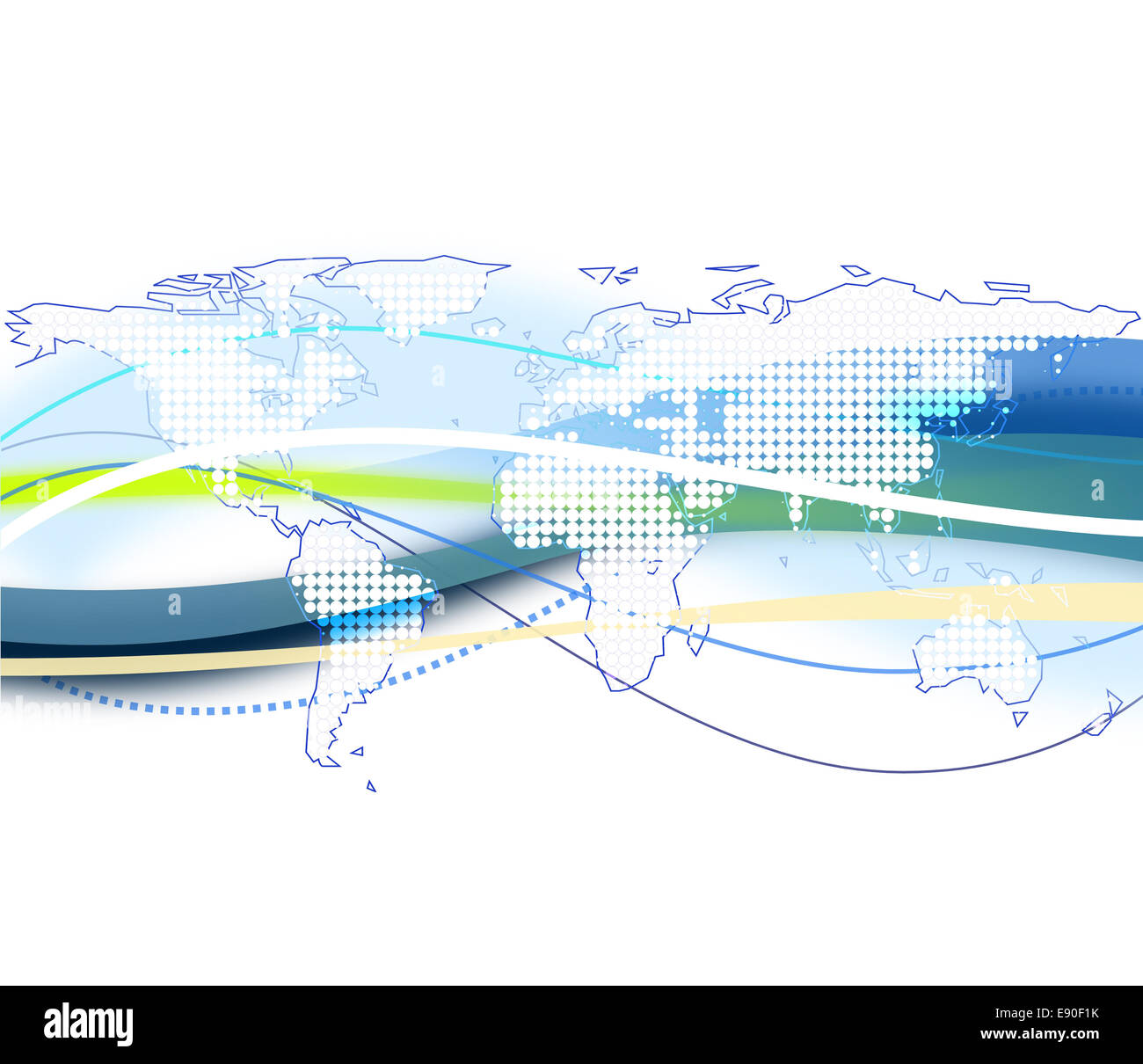 global world map background Stock Photo - Alamy