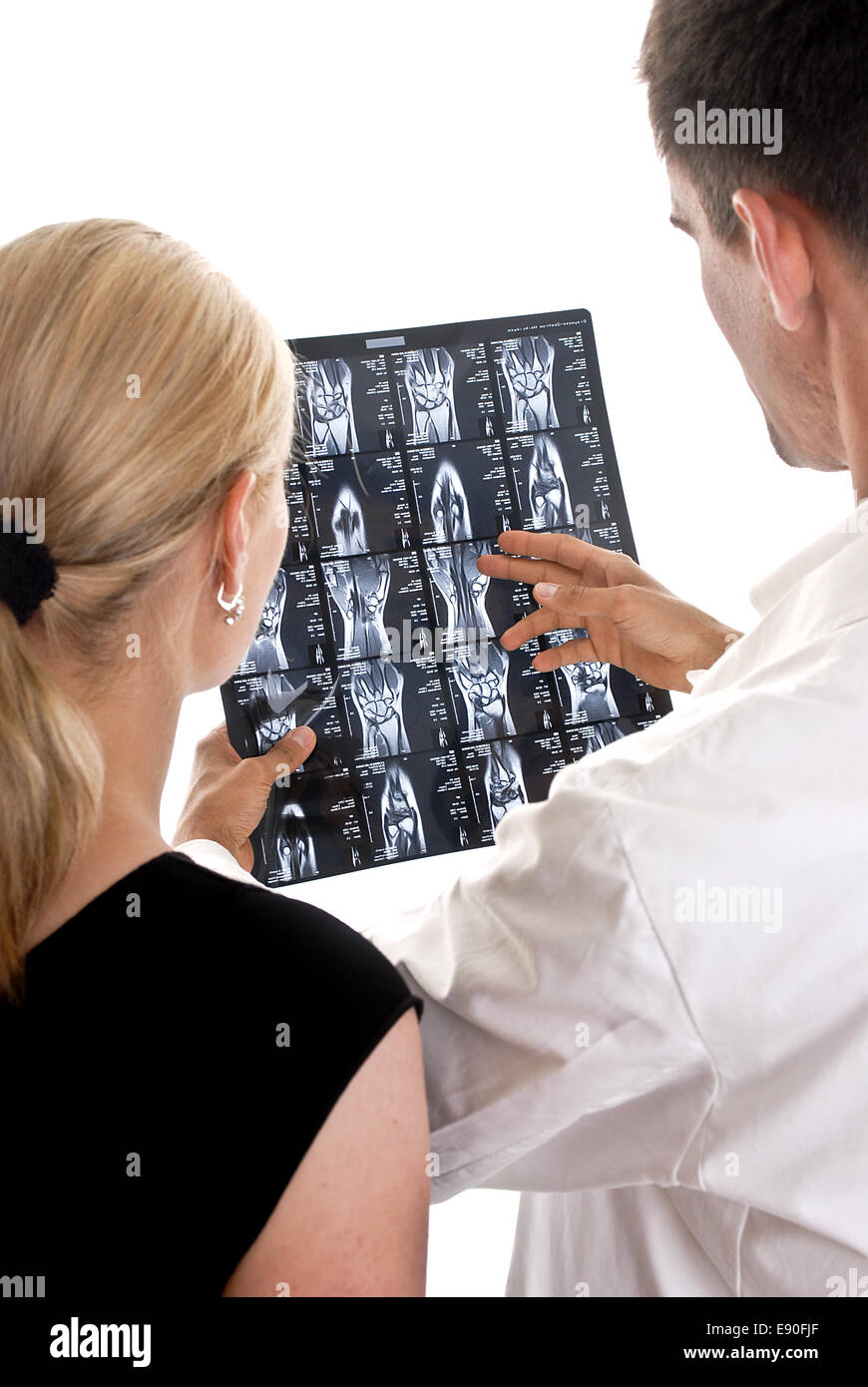 The doctor patient consultation Stock Photo - Alamy