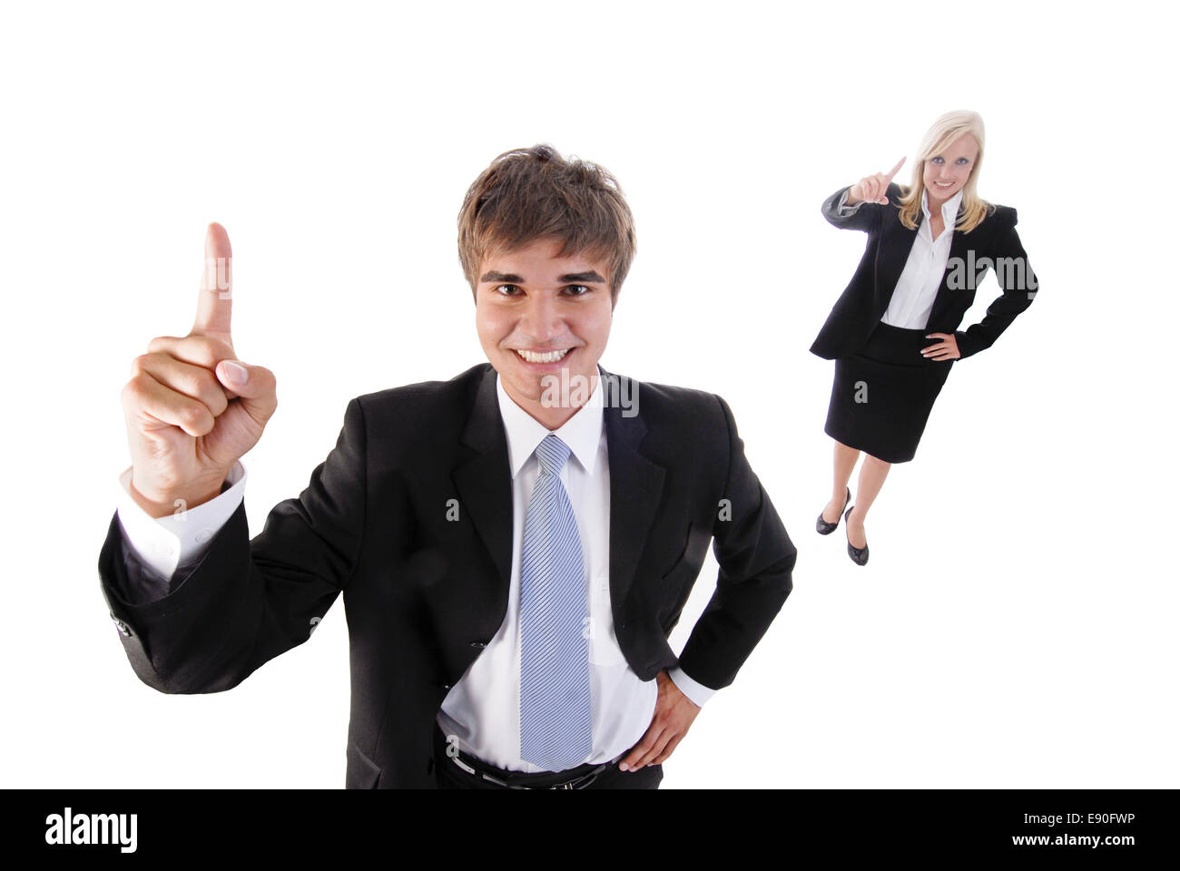Successful business couple Stock Photo - Alamy