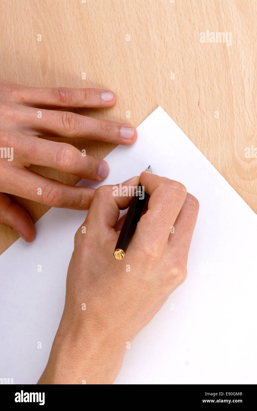 Write a letter Stock Photo - Alamy