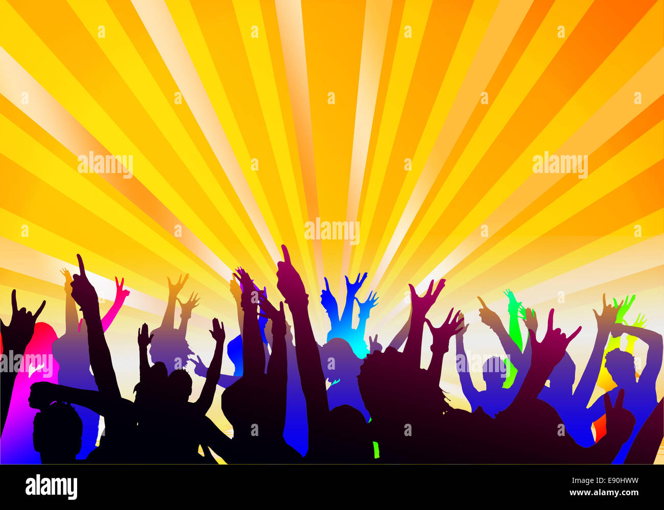 Abbildung silhouette hi-res stock photography and images - Alamy