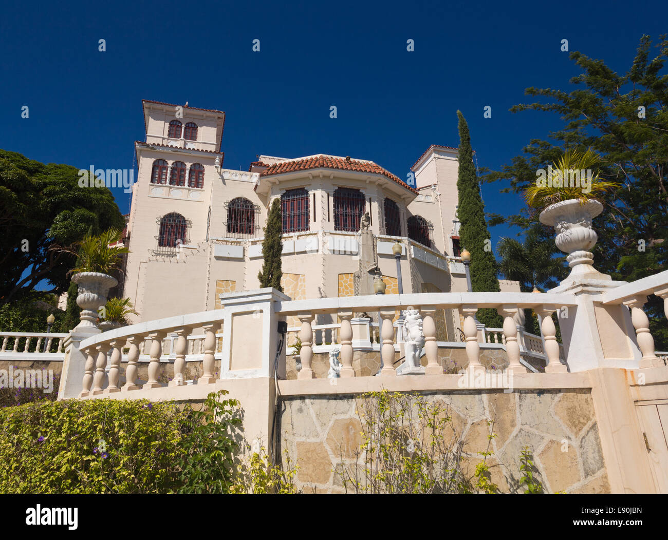 Castillo Serralles in Ponce Stock Photo - Alamy