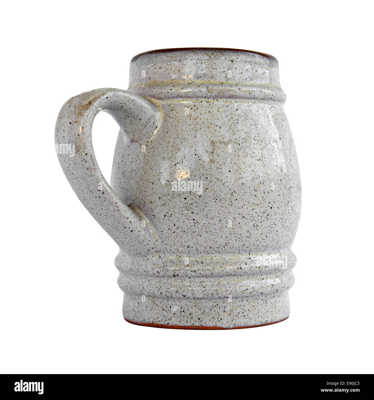 Old ceramic beer mug Cut Out Stock Images & Pictures - Alamy