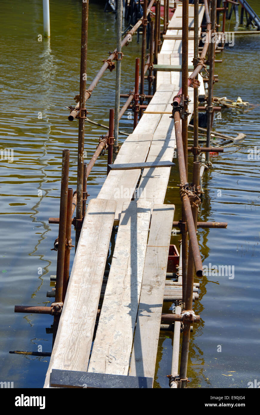 Bridge over water Stock Photo - Alamy