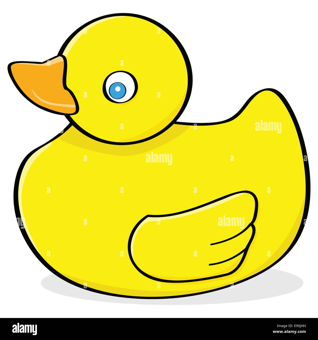 Rubber duck vector hi-res stock photography and images - Alamy