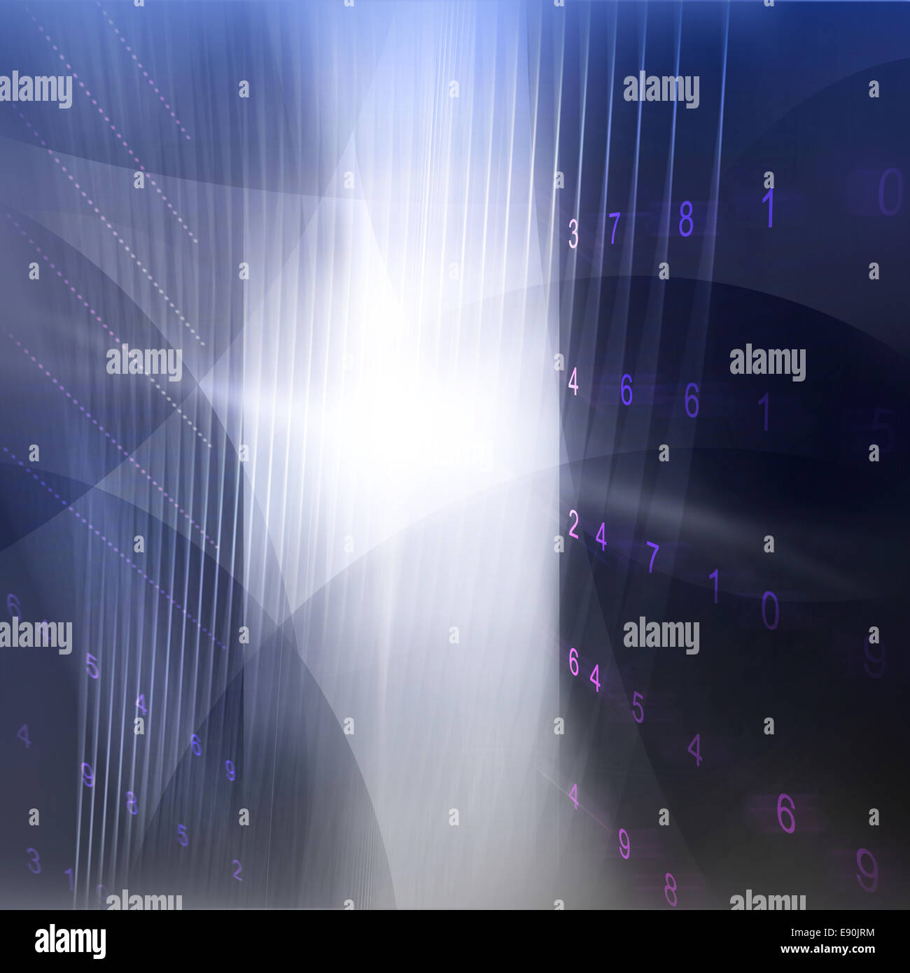 Light numbers art hi-res stock photography and images - Alamy