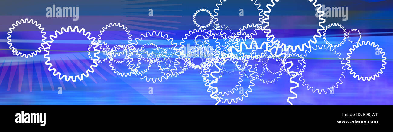 abstract gears background Stock Photo - Alamy