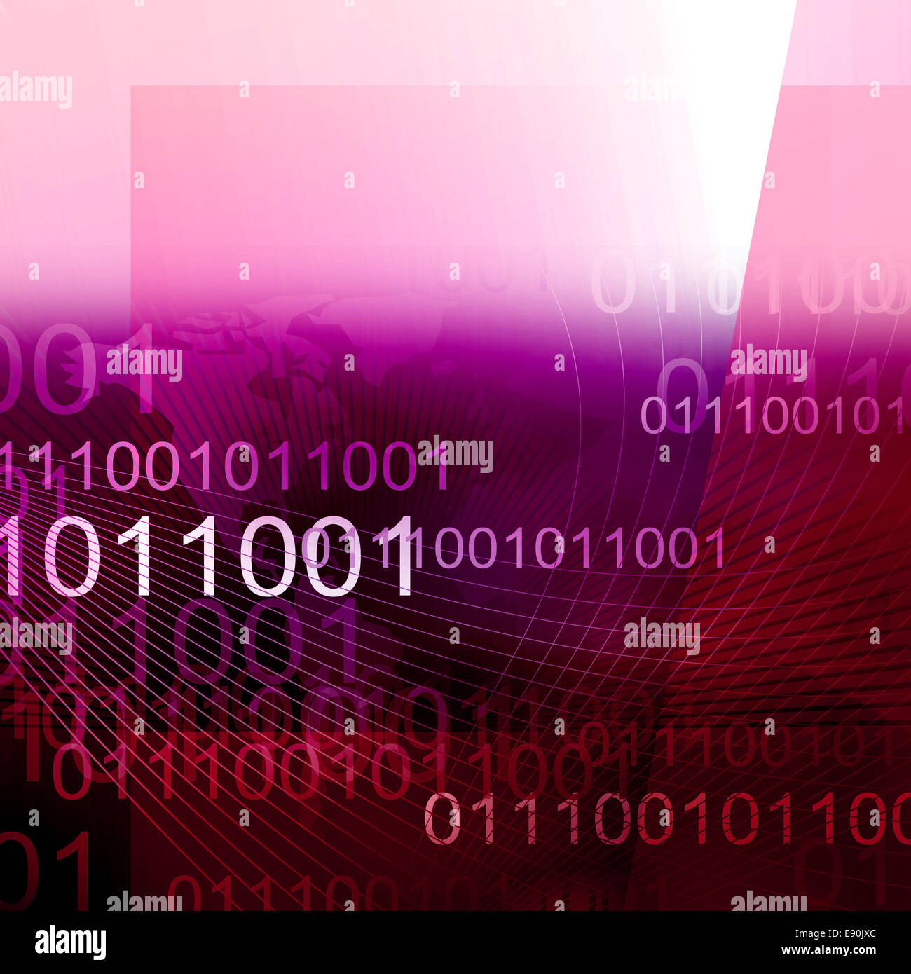 abstract binary background Stock Photo - Alamy