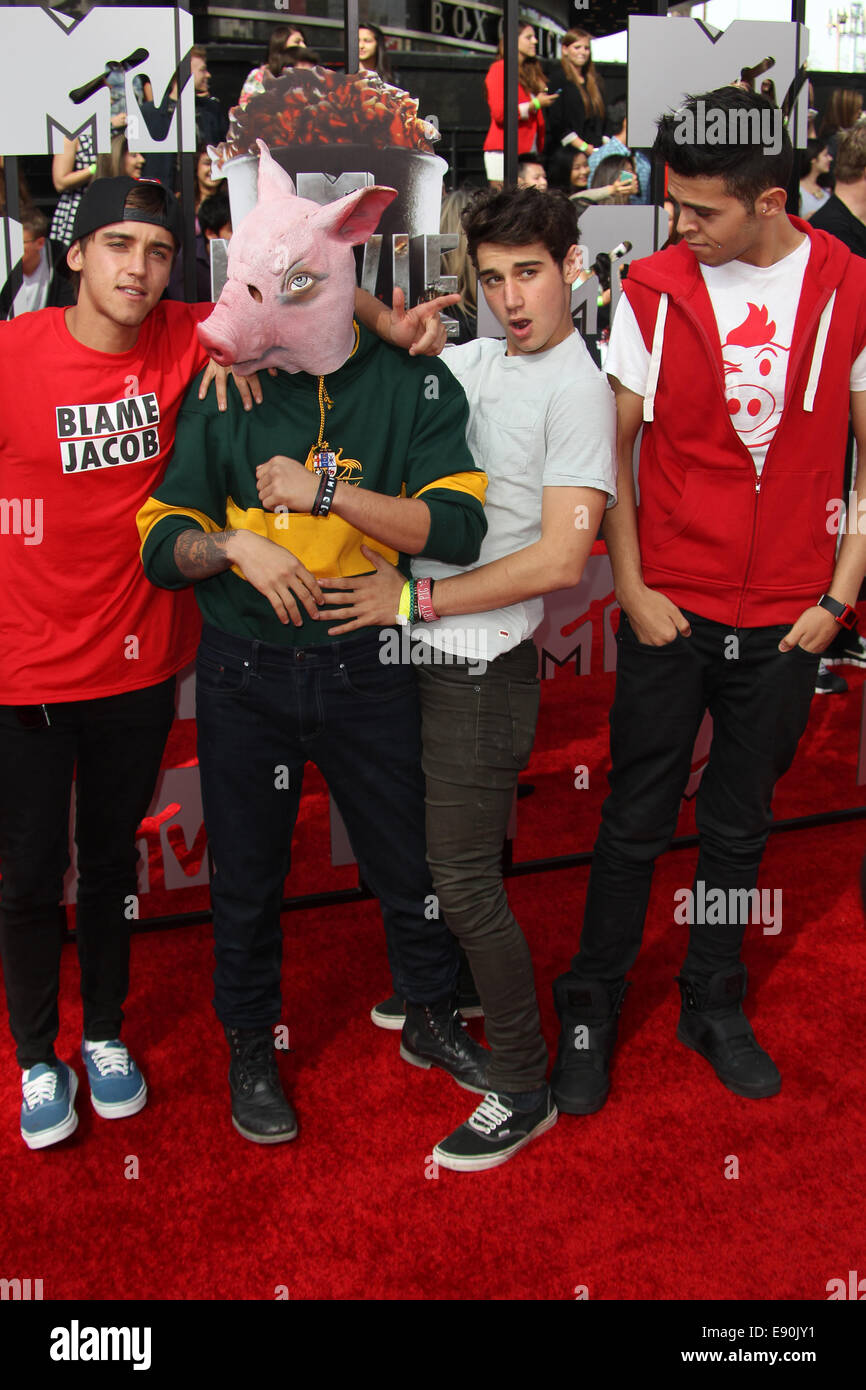 The 23rd Annual MTV Movie Awards at Nokia Theatre on April 13, 2014 in ...