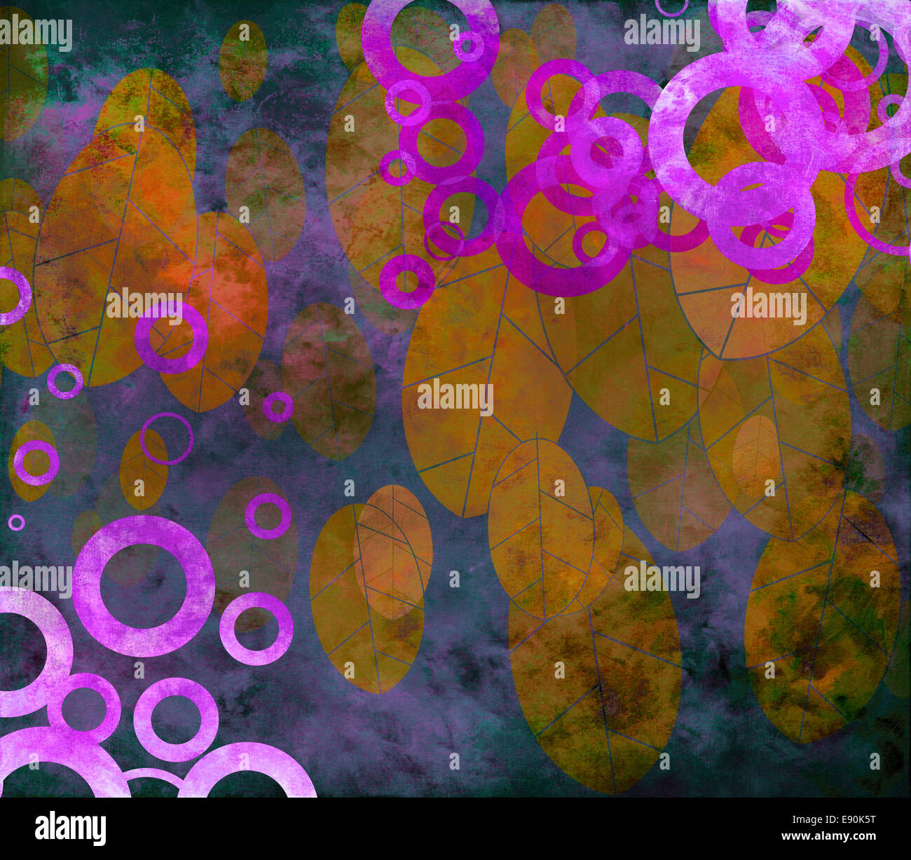 Abstract floral collage hi-res stock photography and images - Alamy