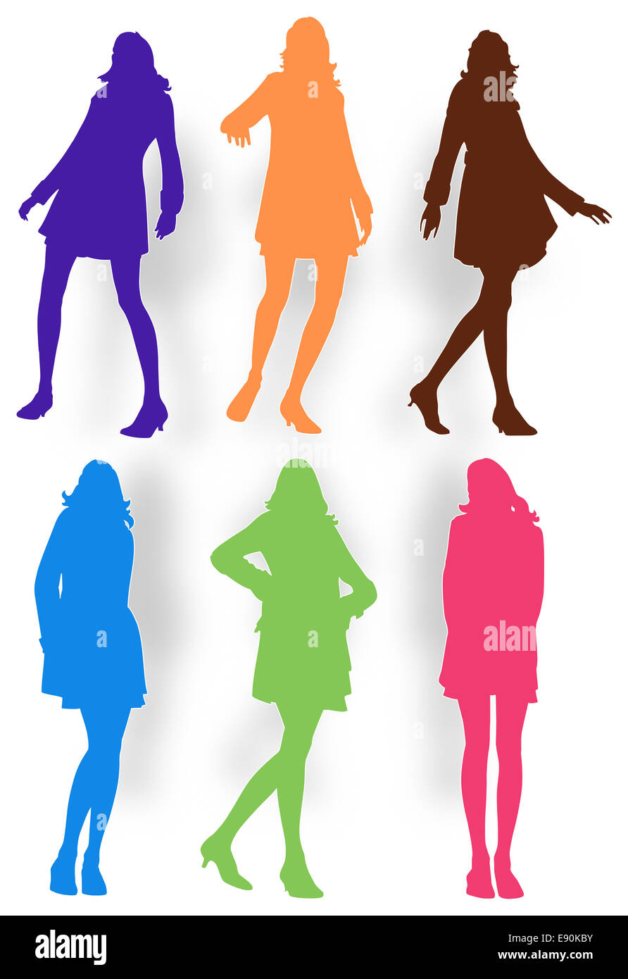 Women graphic hi-res stock photography and images - Alamy