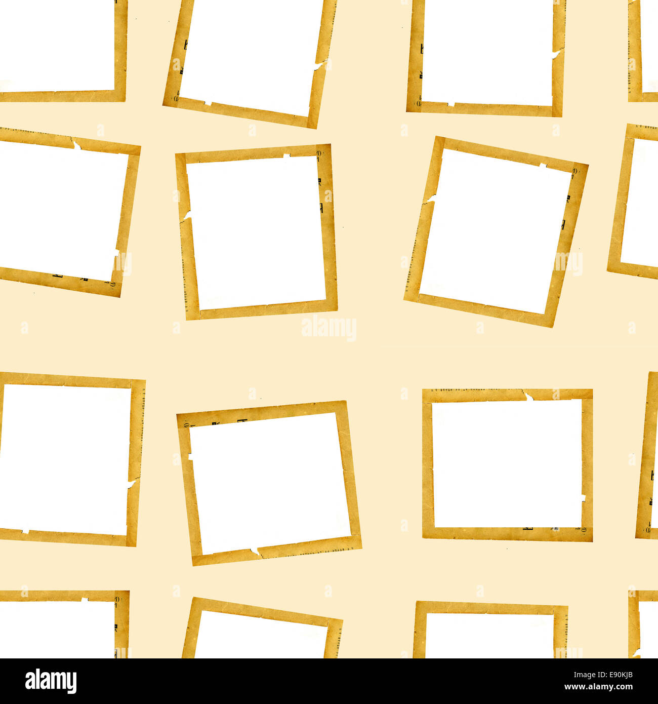 frame from old paper. seamless Stock Photo - Alamy