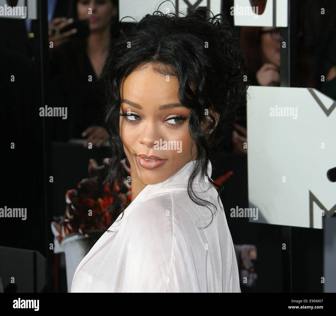 MTV Movie Awards 2014 Arrivals held at Nokia Theatre L.A. Live ...