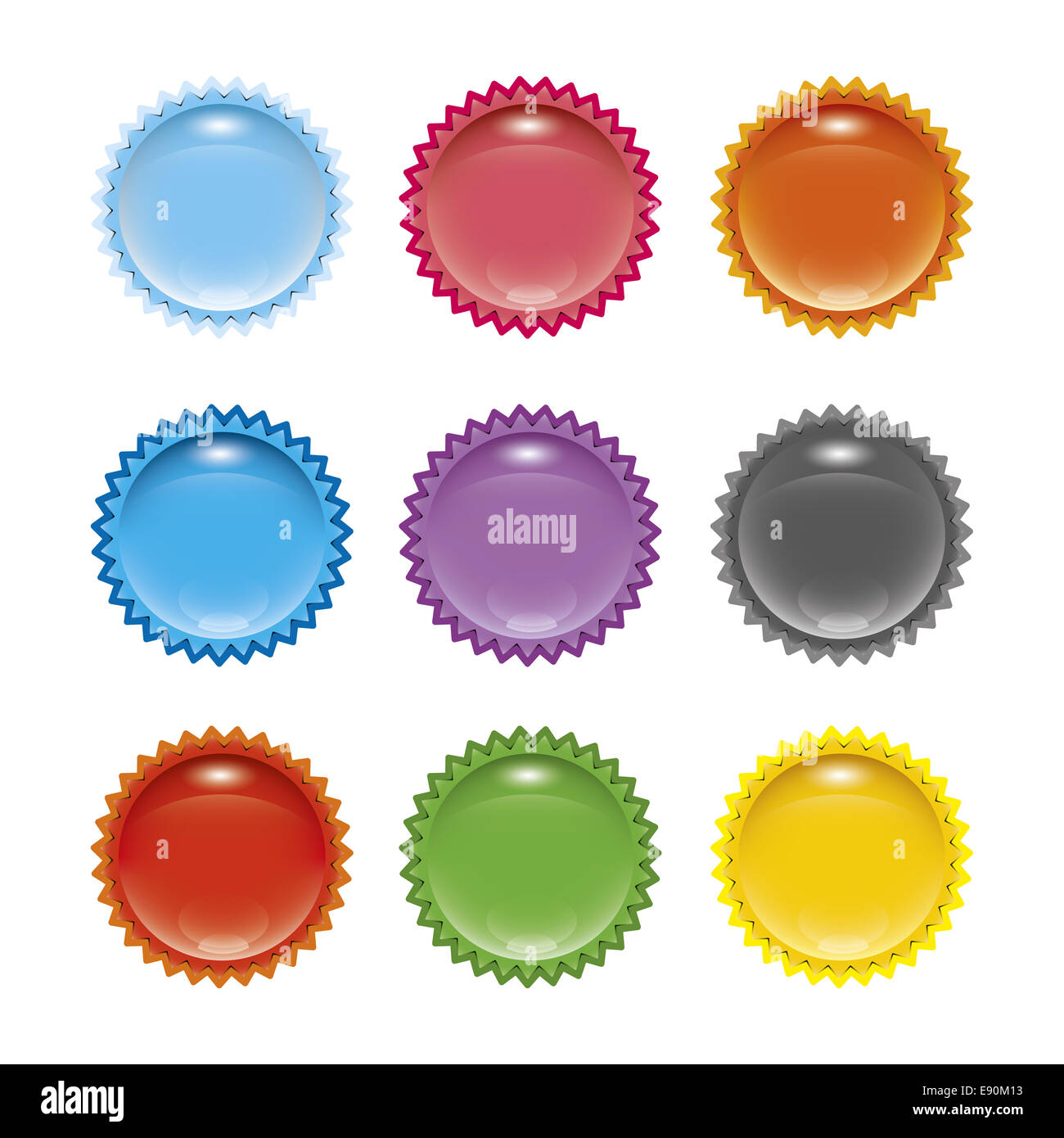 web stars icon Stock Photo - Alamy