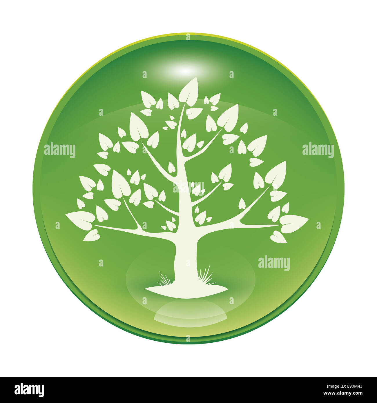 Green globe clipart hi-res stock photography and images - Alamy
