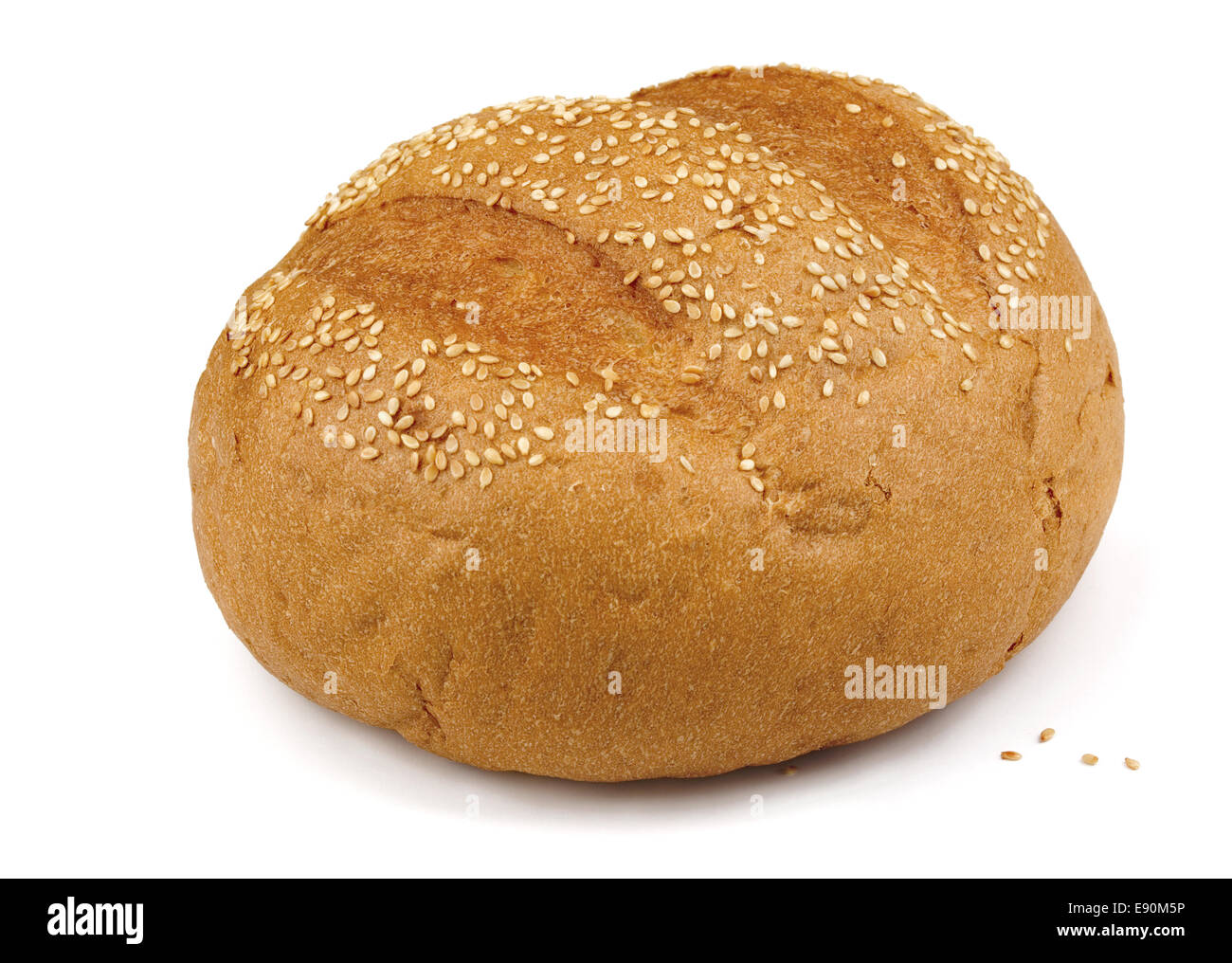 Sesame bun Stock Photo - Alamy