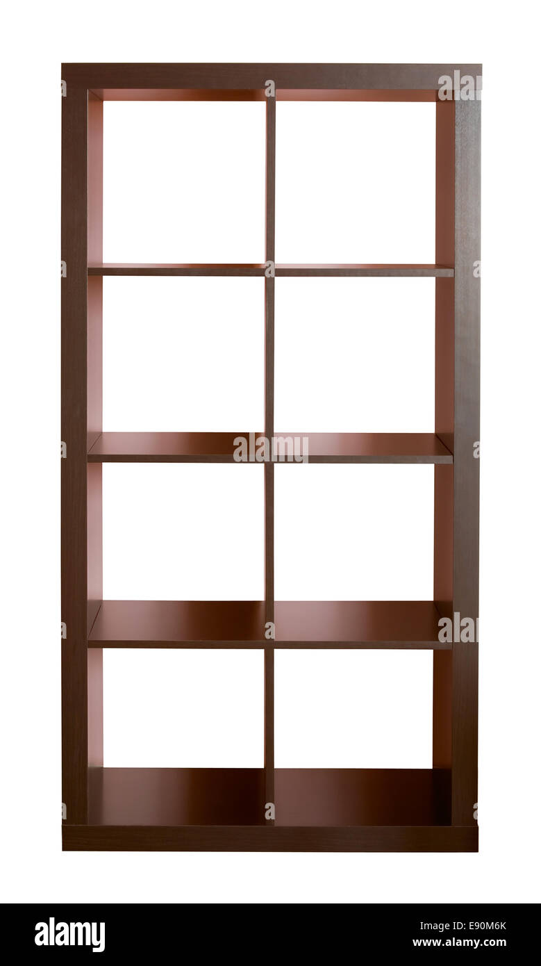 Empty space shelf Cut Out Stock Images & Pictures - Alamy