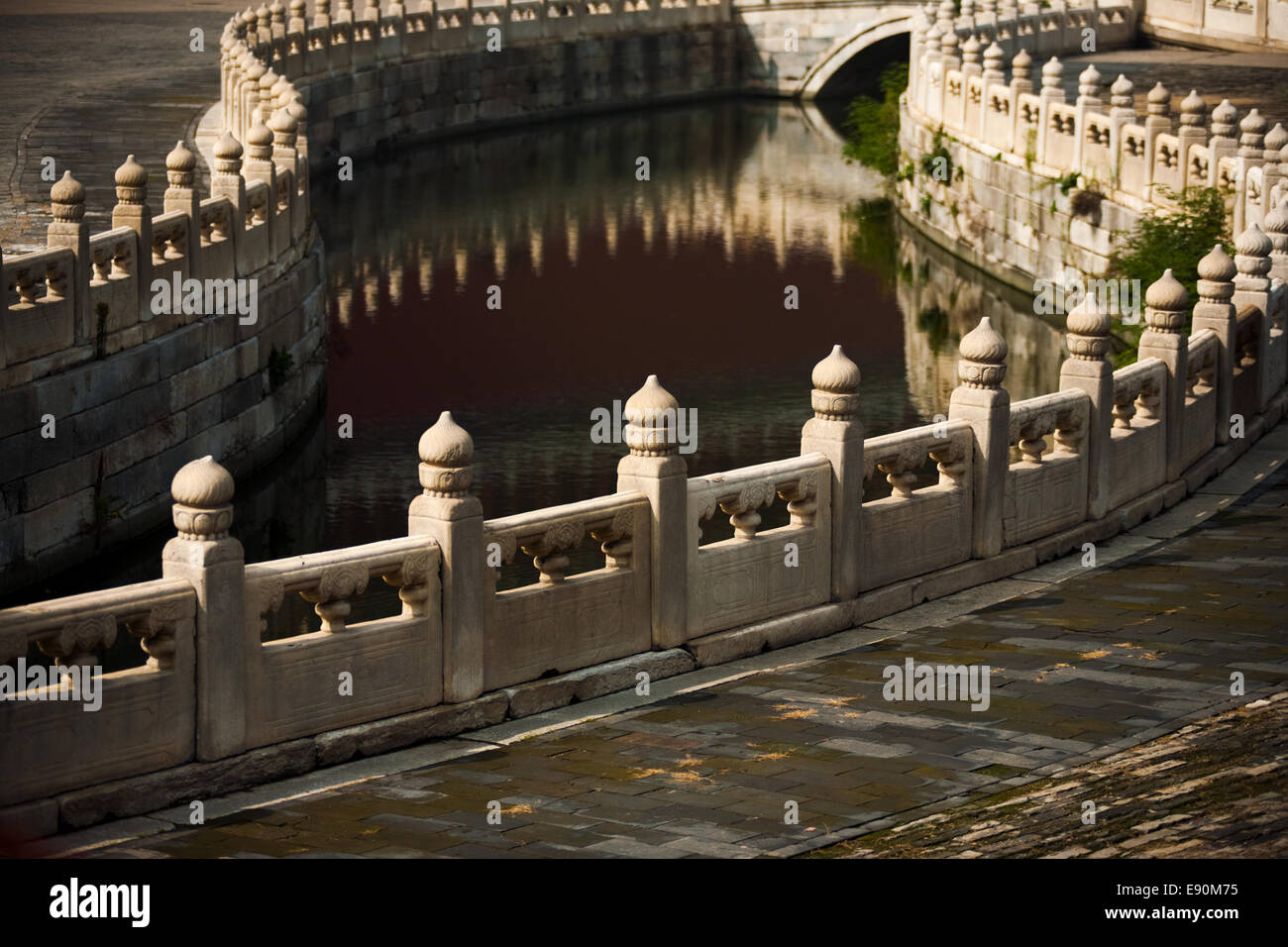 Golden Water River Forbidden City Stock Photo - Alamy