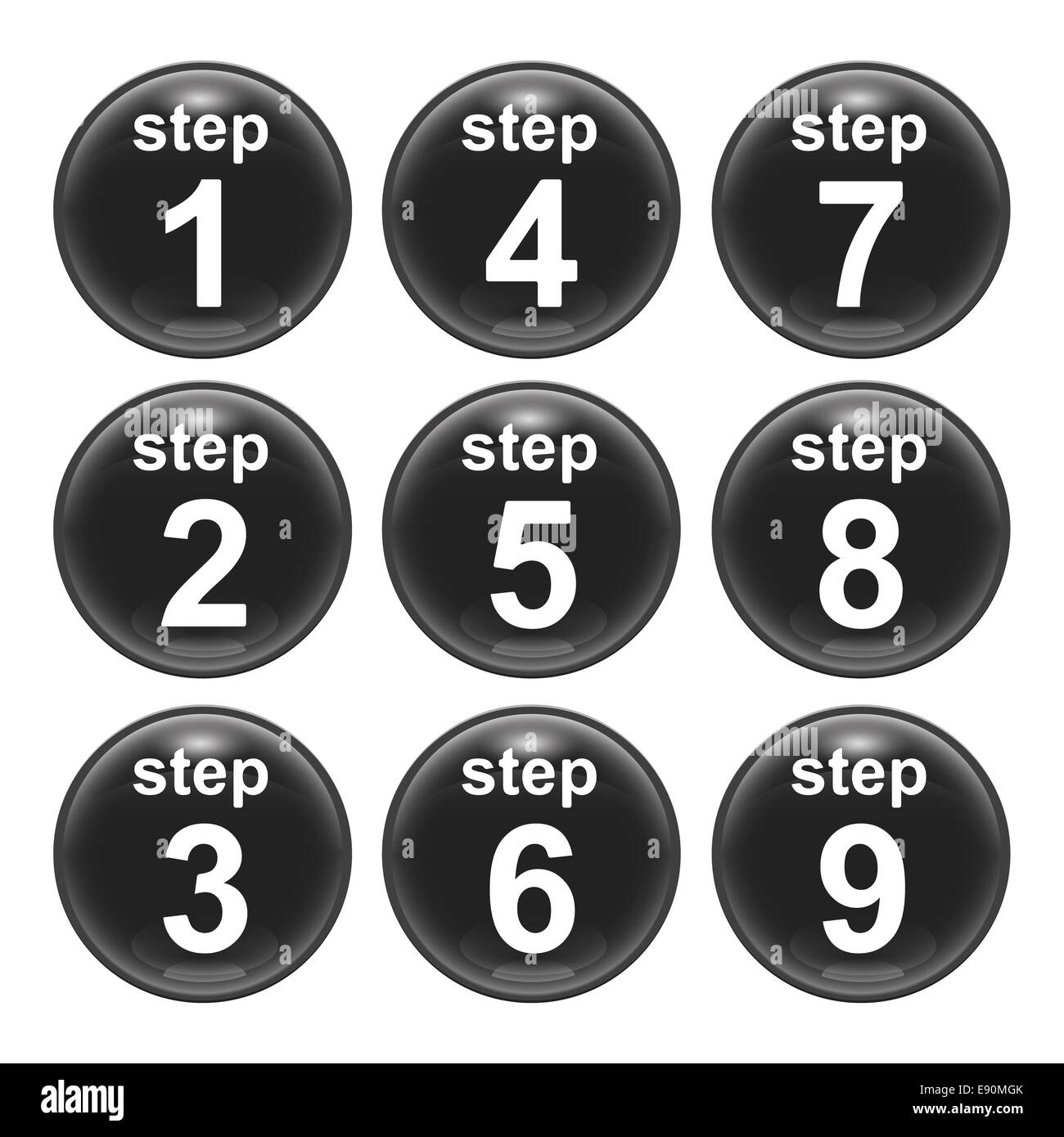 Step layout Black and White Stock Photos & Images - Alamy