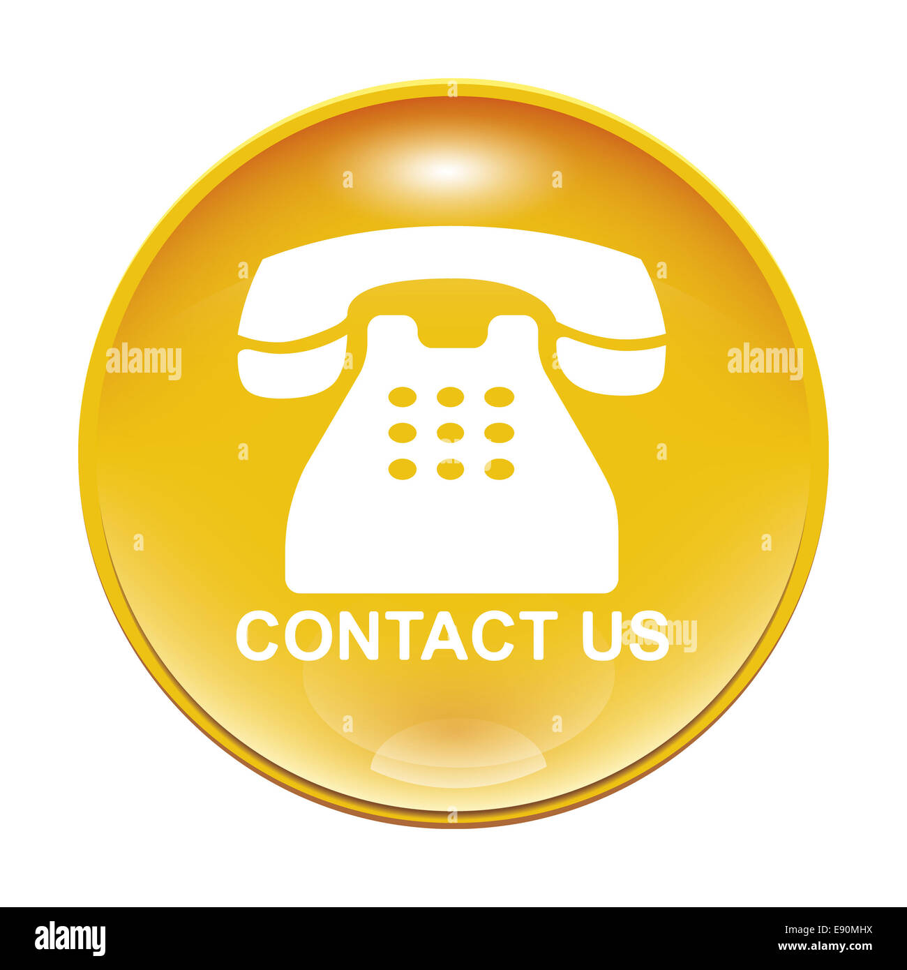 Contact icon layout Cut Out Stock Images & Pictures - Alamy