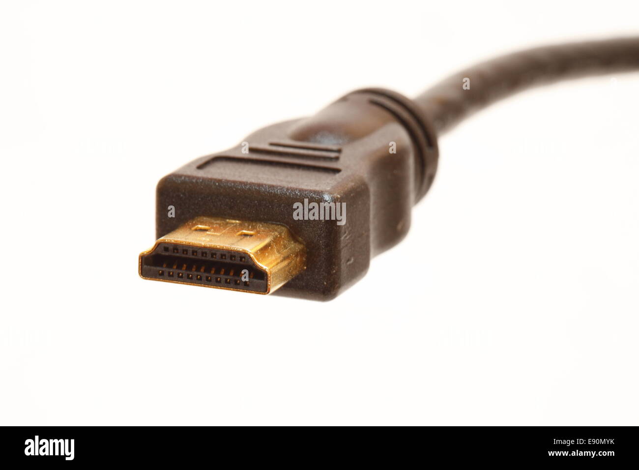 Hdmi connector close up Cut Out Stock Images & Pictures - Alamy