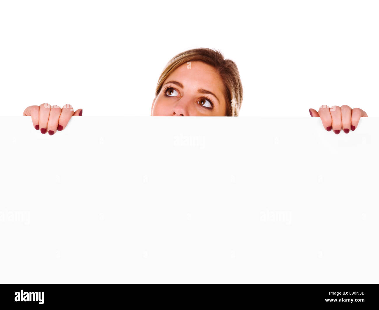 Woman with background Stock Photo - Alamy