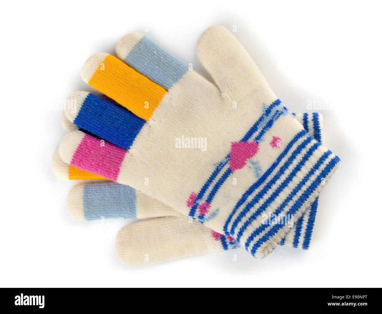 Blue winter background heart Cut Out Stock Images & Pictures - Alamy