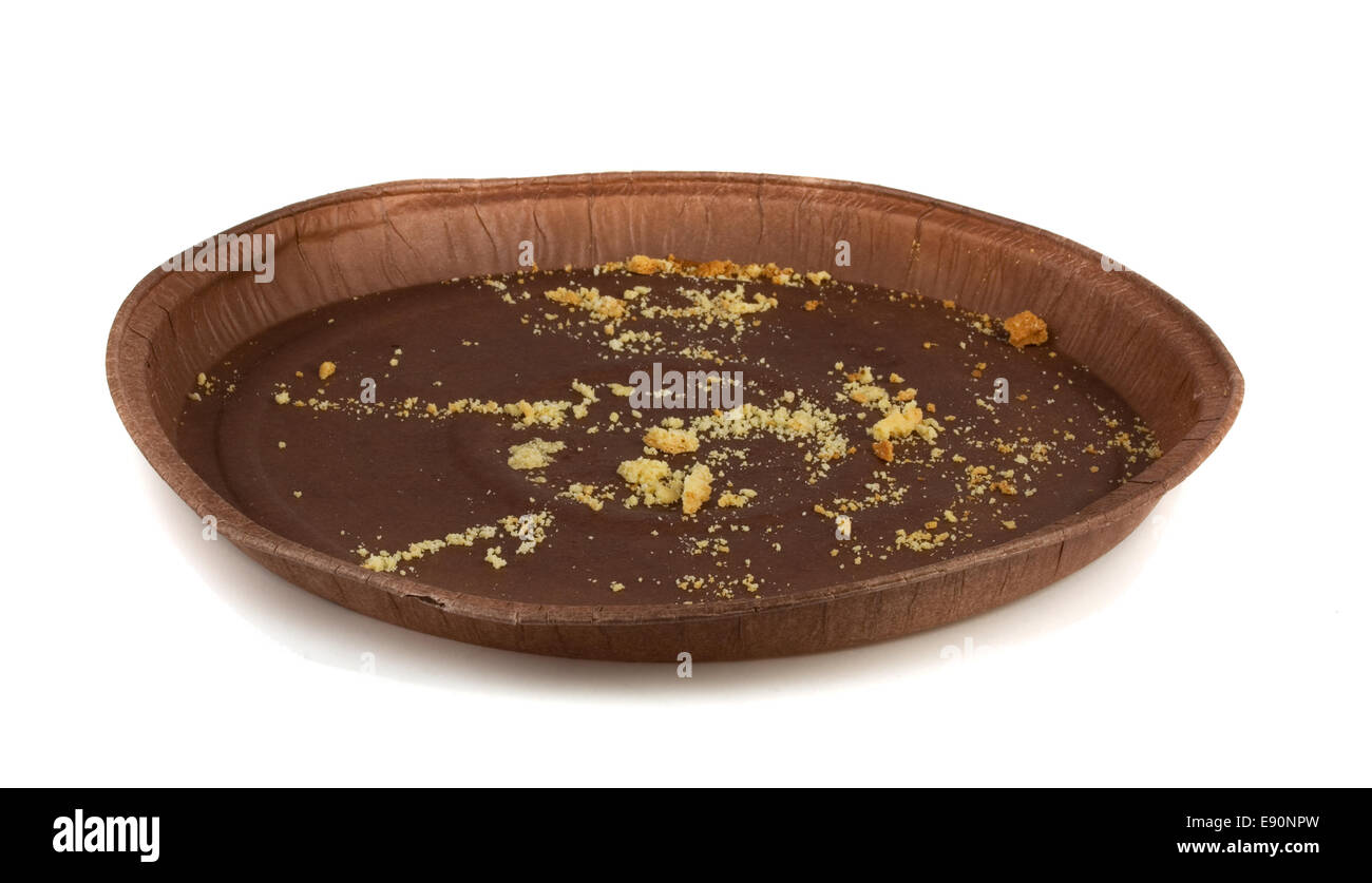 Cookie crumbs empty plate hi-res stock photography and images - Alamy
