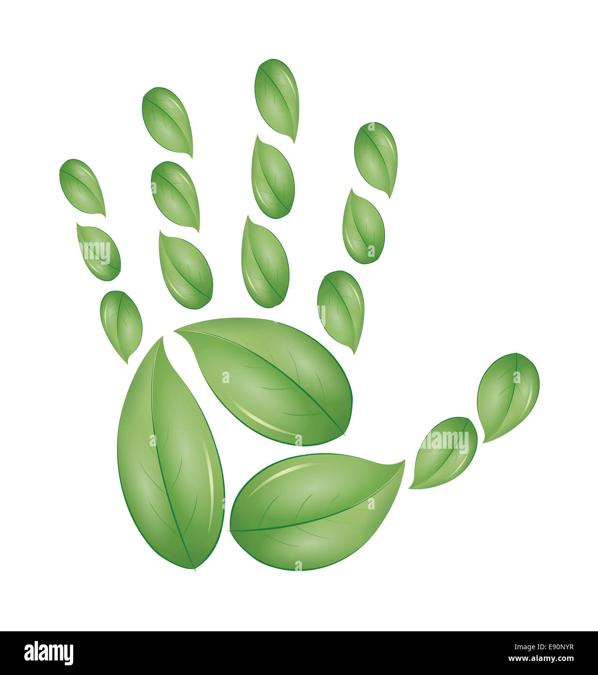 Green hand hi-res stock photography and images - Alamy