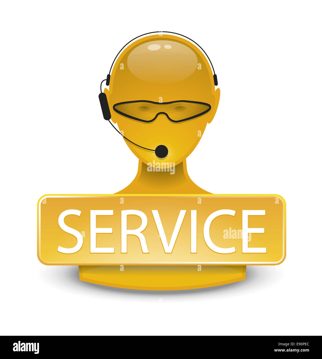 Person service tech Cut Out Stock Images & Pictures - Alamy