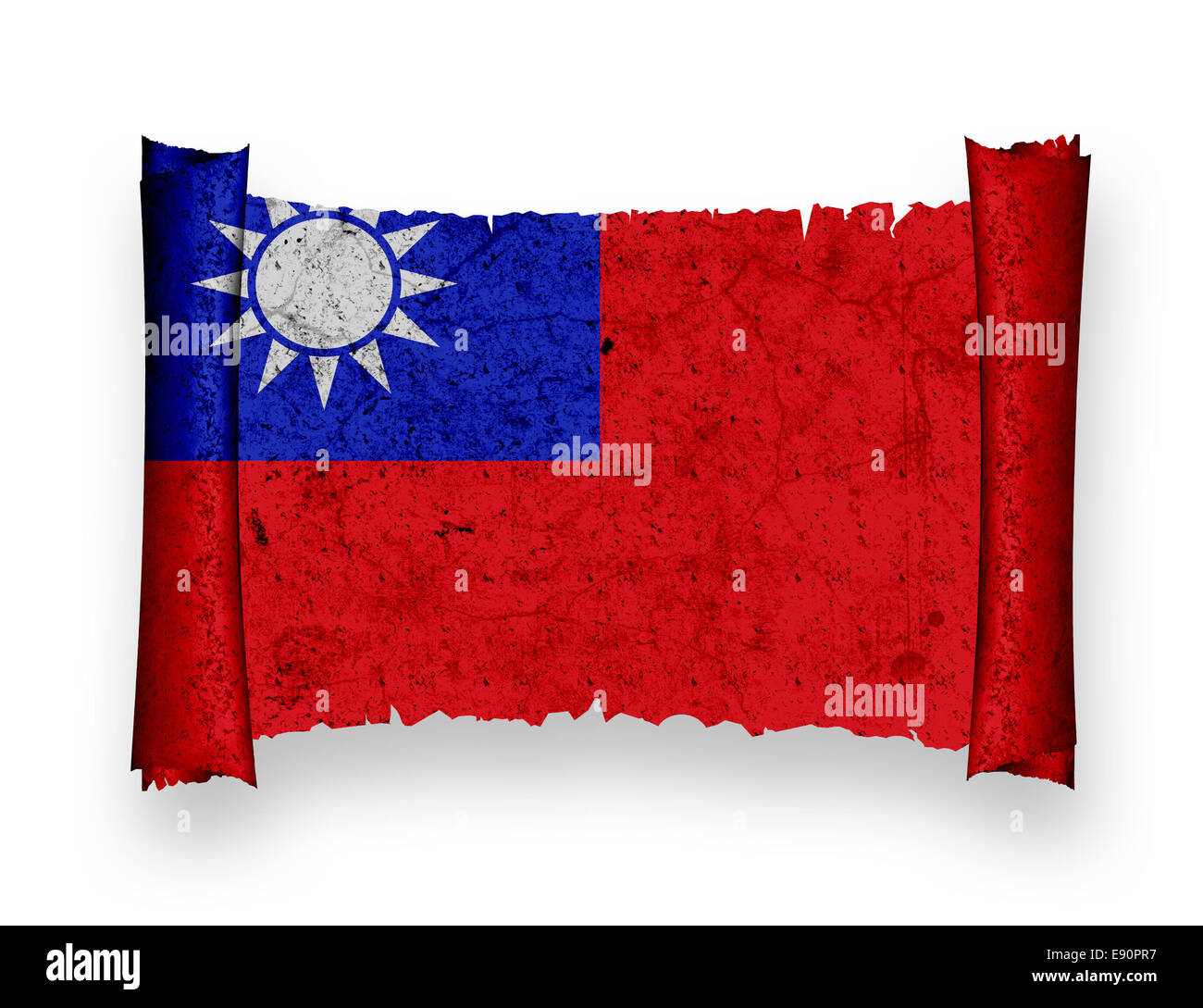 Flag of Taiwan Stock Photo - Alamy