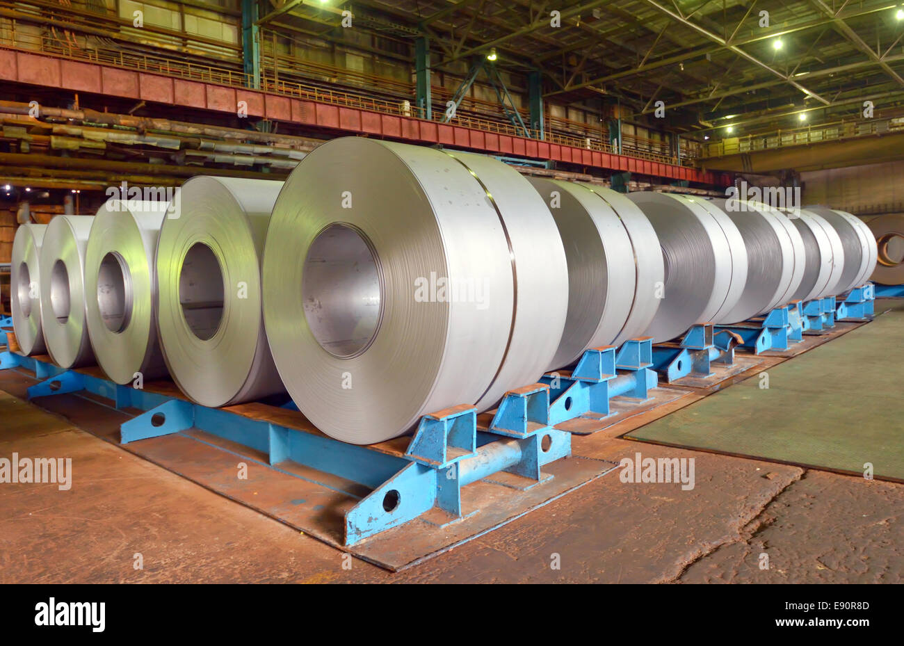 Steel fabrication plant hi-res stock photography and images - Alamy