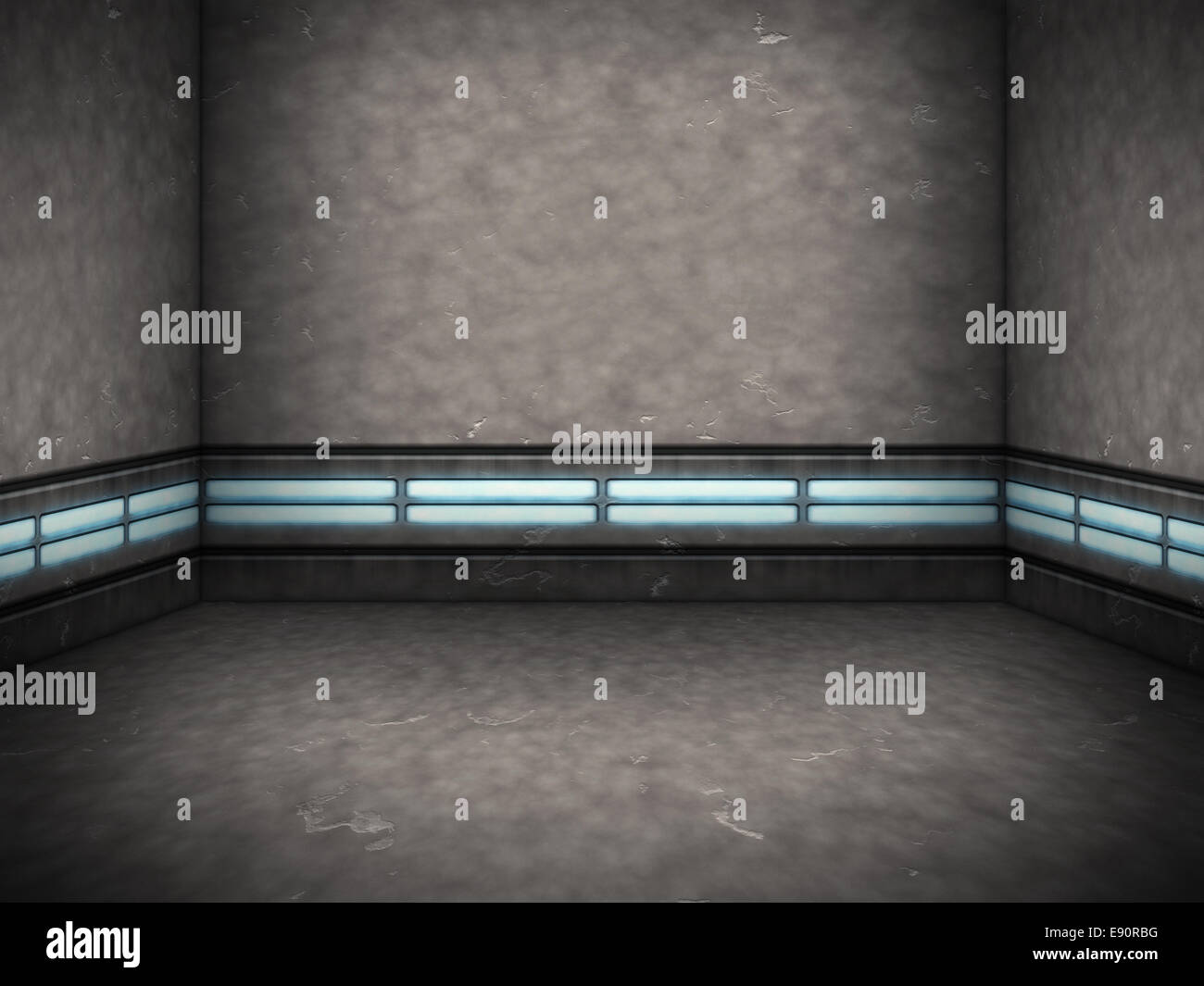 Empty square room damaged hi-res stock photography and images - Alamy